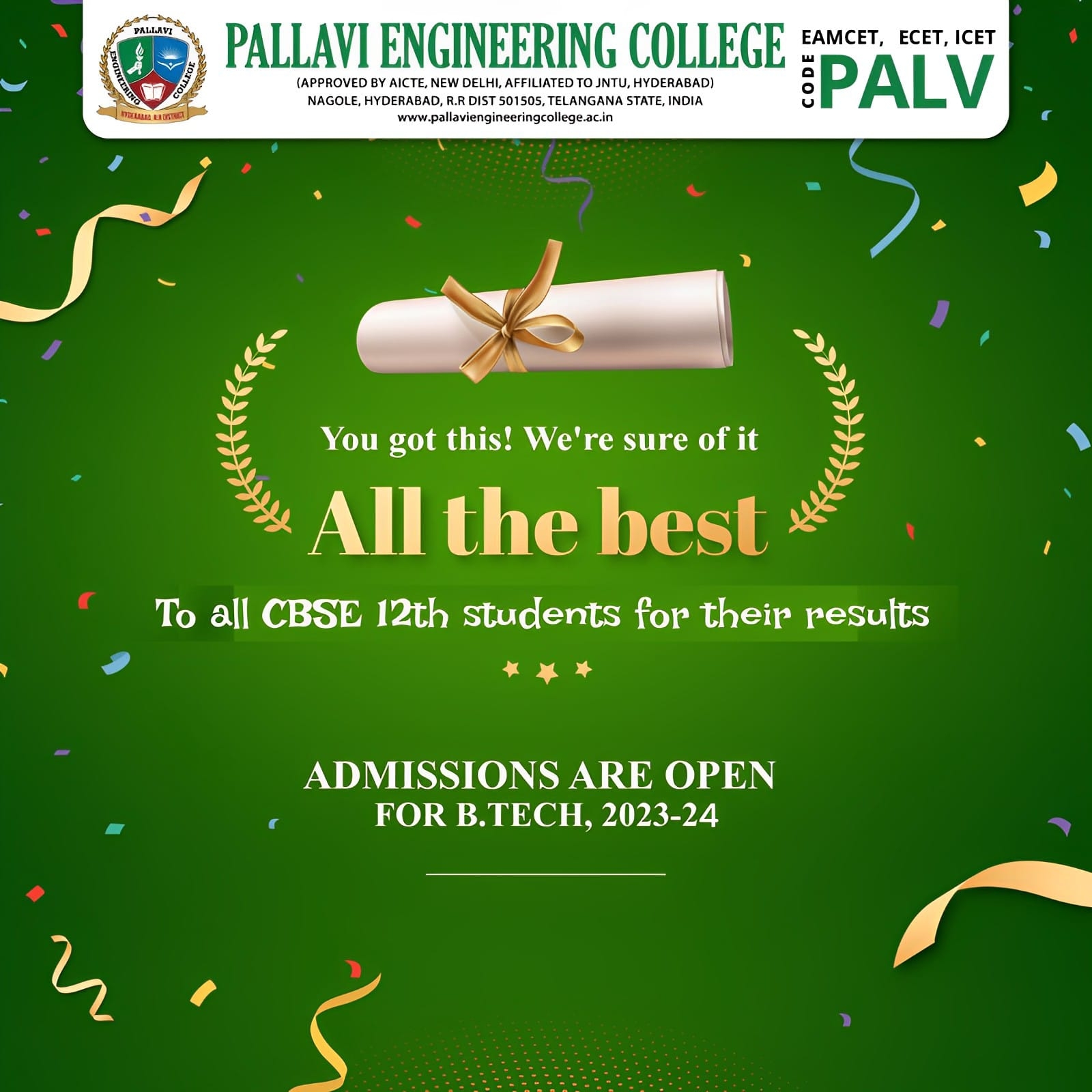 Pallavi Engineering College | Premier Engineering Institution in Telangana.