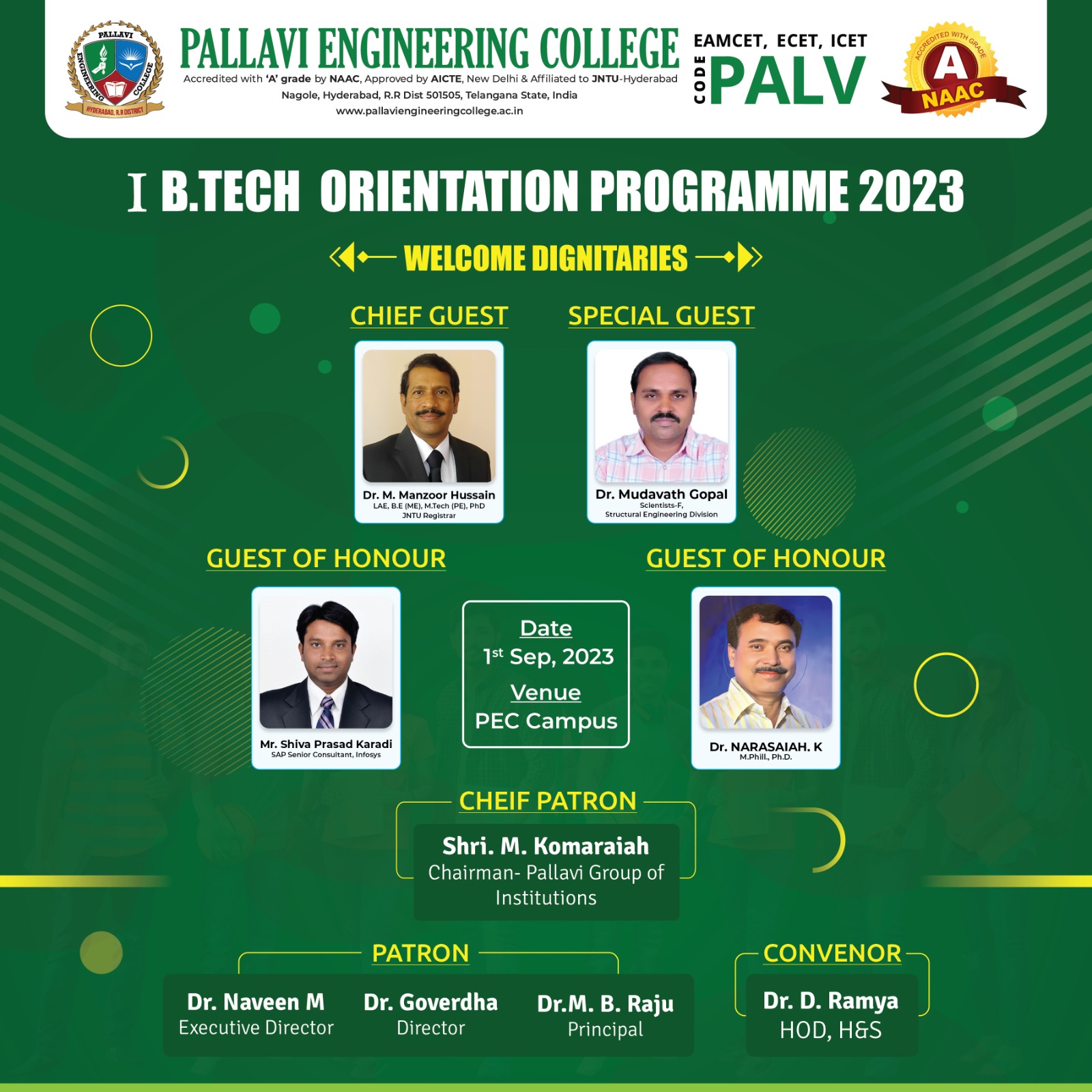PEC HOME - Best Engineering College in Hyderabad | Pallavi Engineer College